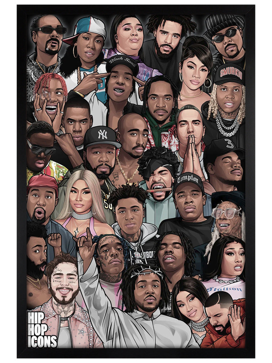 Icons, Hip Hop Poster