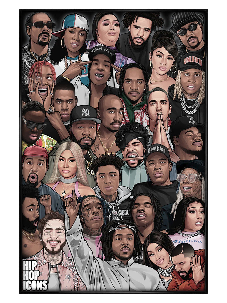 Icons, Hip Hop Poster